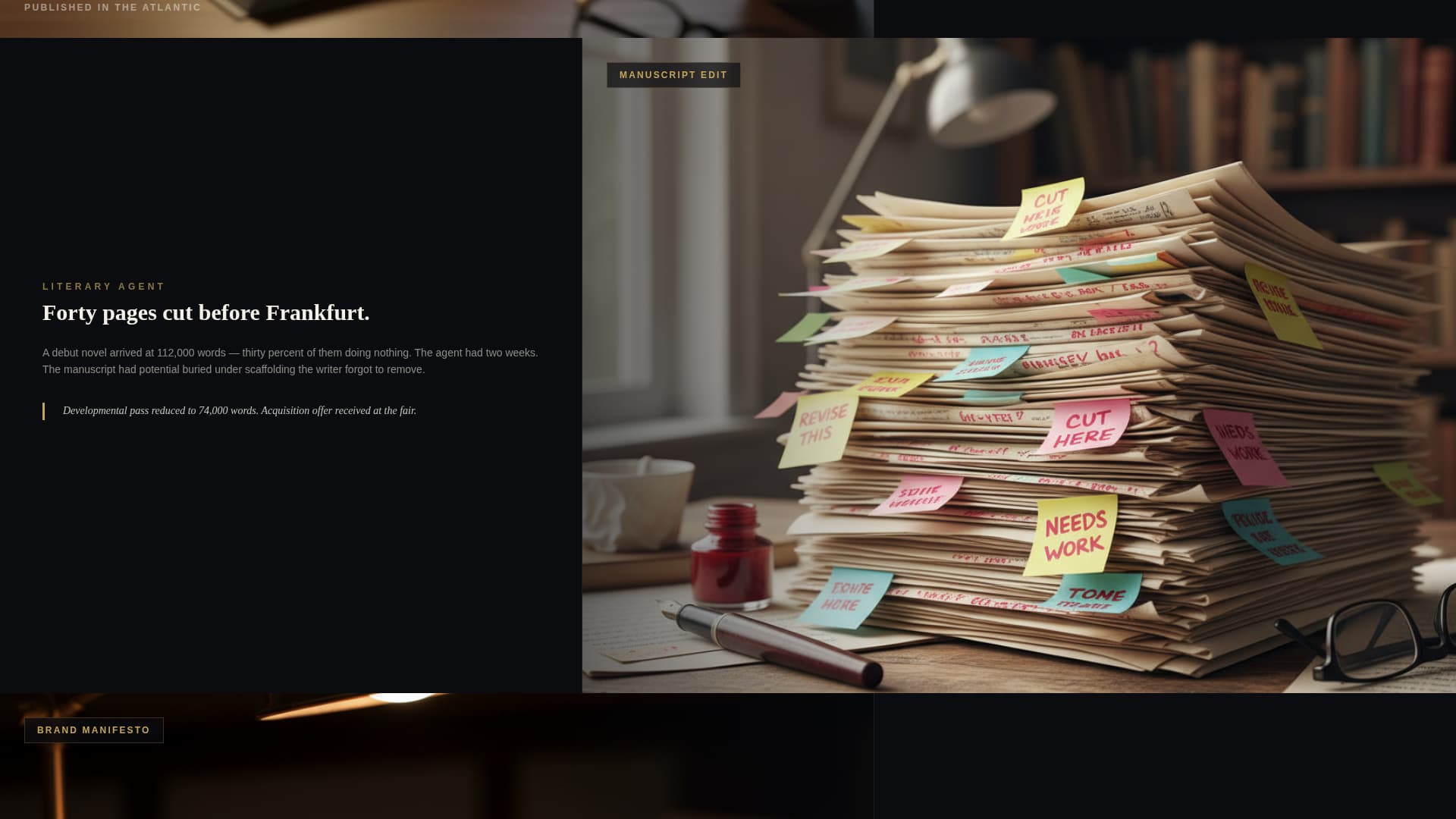 Byline - Compelling Freelancewriter Landing Page Template | Build Fully ...