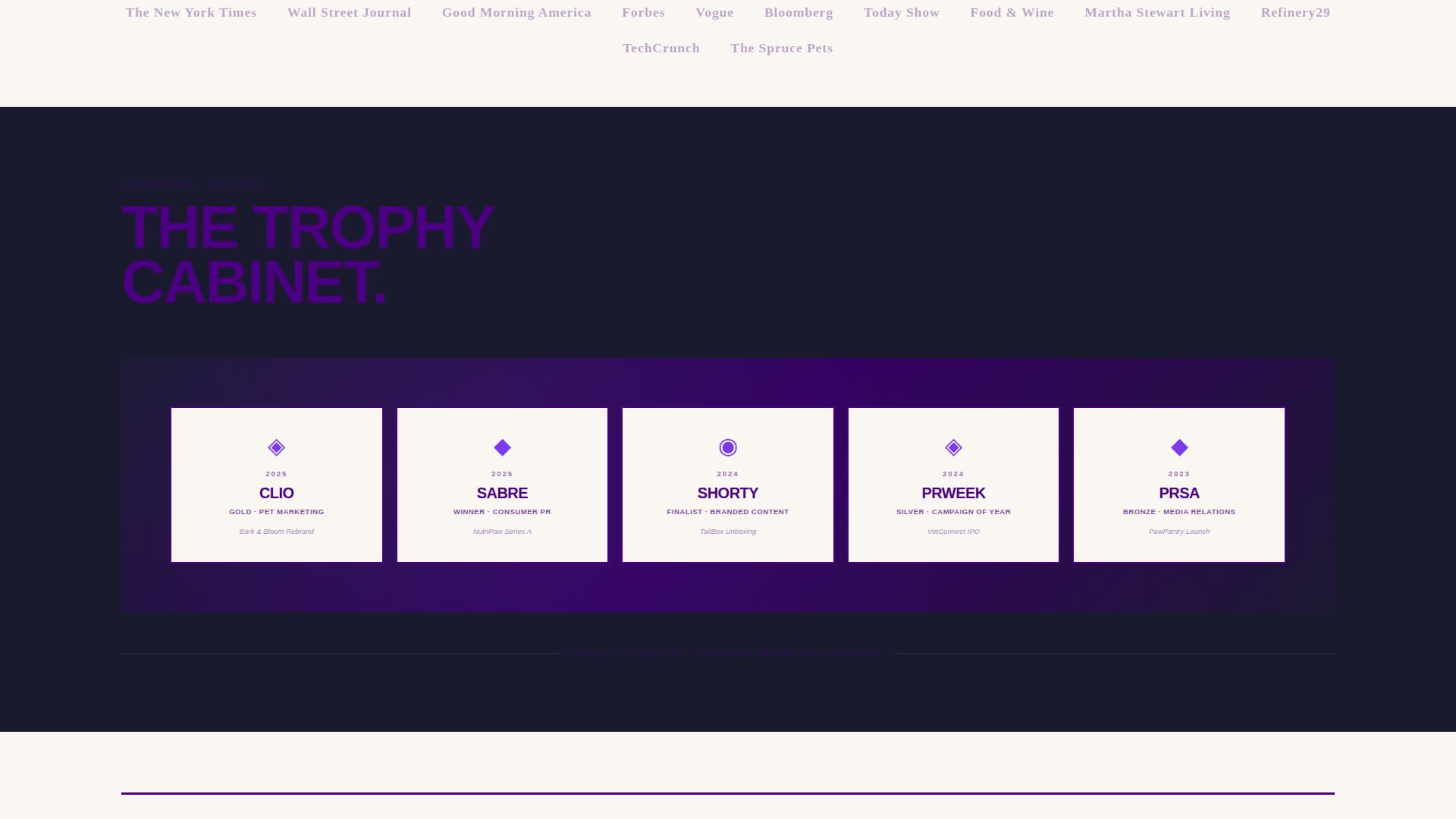 Byline - Awardwinning Petcare Landing Page Template | Build Fully ...