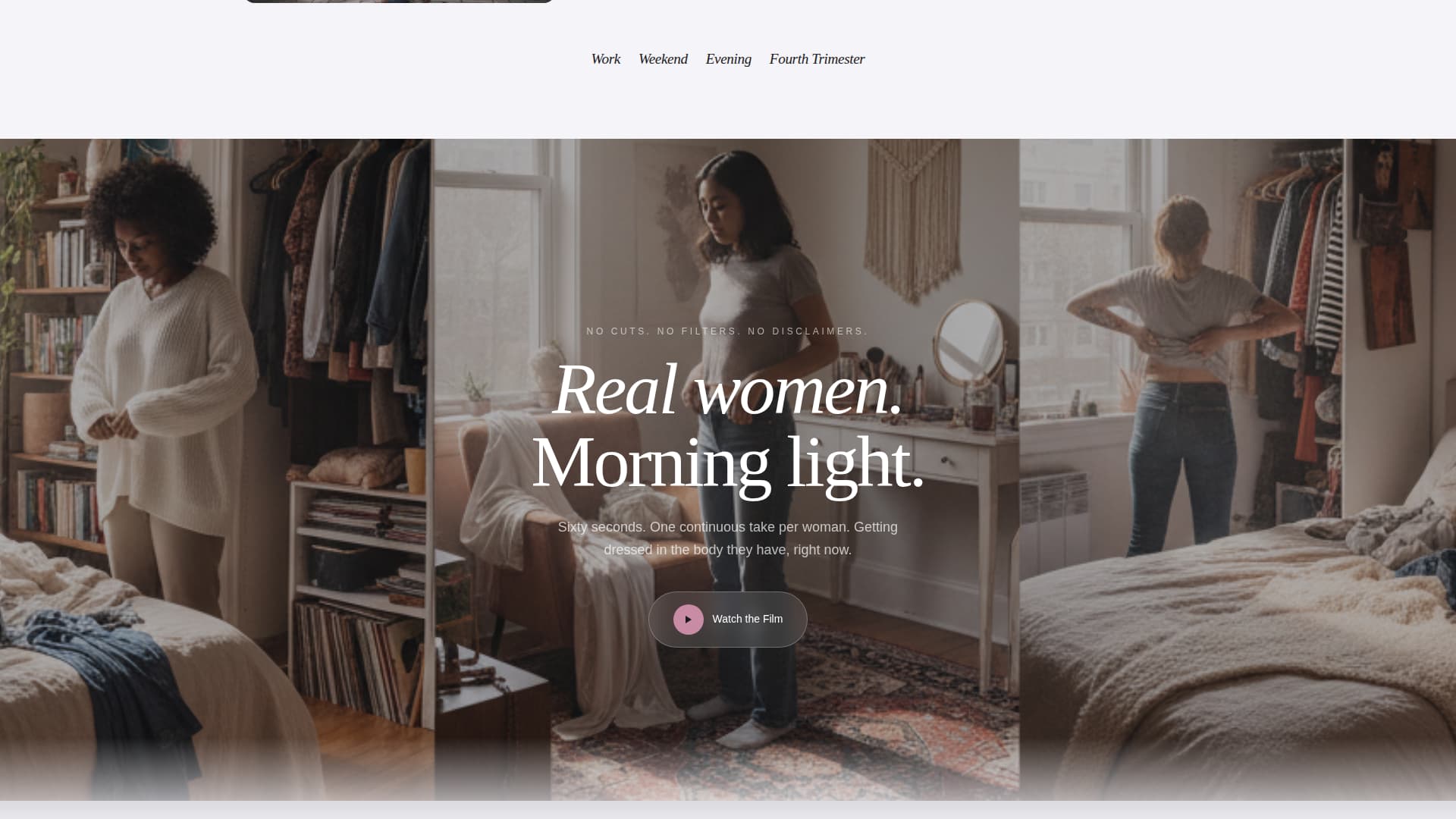 Bloom - Architectural Maternity Landing Page Template Template | Build ...