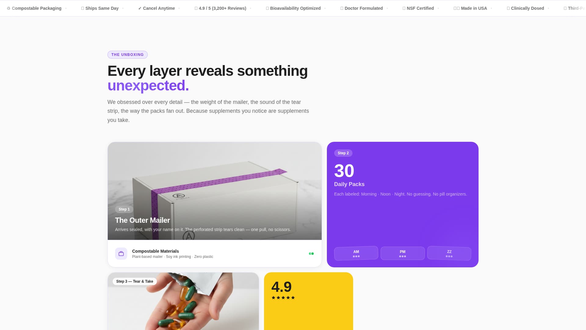 Activewear - High-Converting Subscription Landing Page Template ...