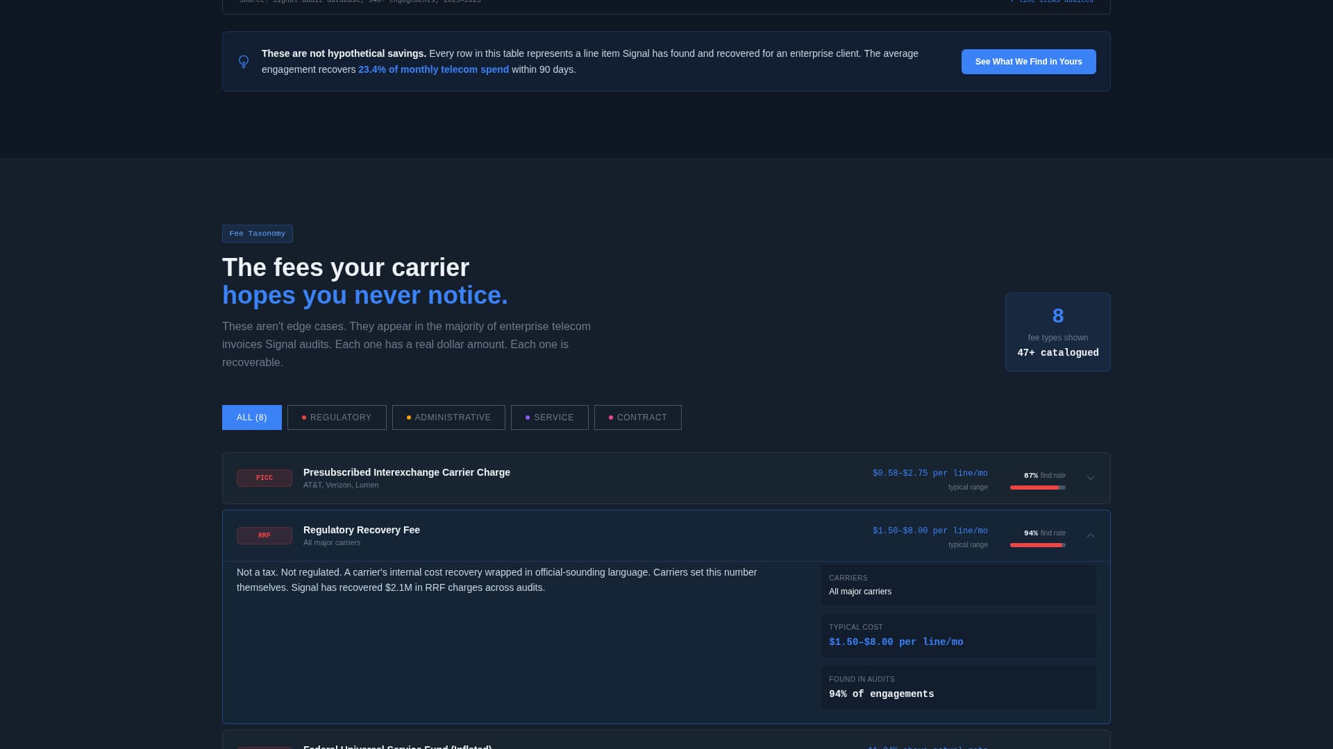 Carrier — Network Landing Page Template Template | Build Fully ...